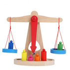 Montessori Wooden Balance Scale — eBabyZoom