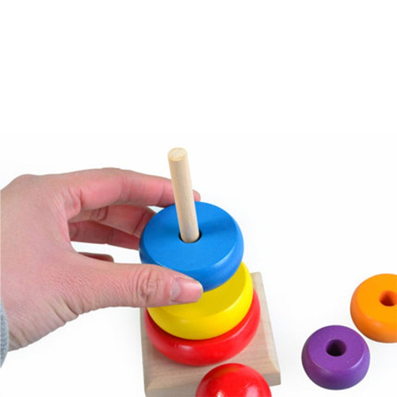 Baby Rainbow Building Tower Blocks — eBabyZoom