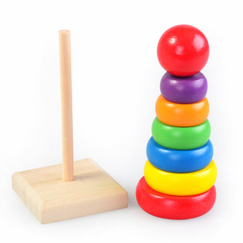 Baby Rainbow Building Tower Blocks — eBabyZoom