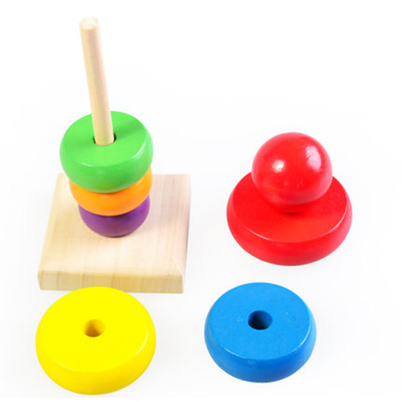 Baby Rainbow Building Tower Blocks — eBabyZoom