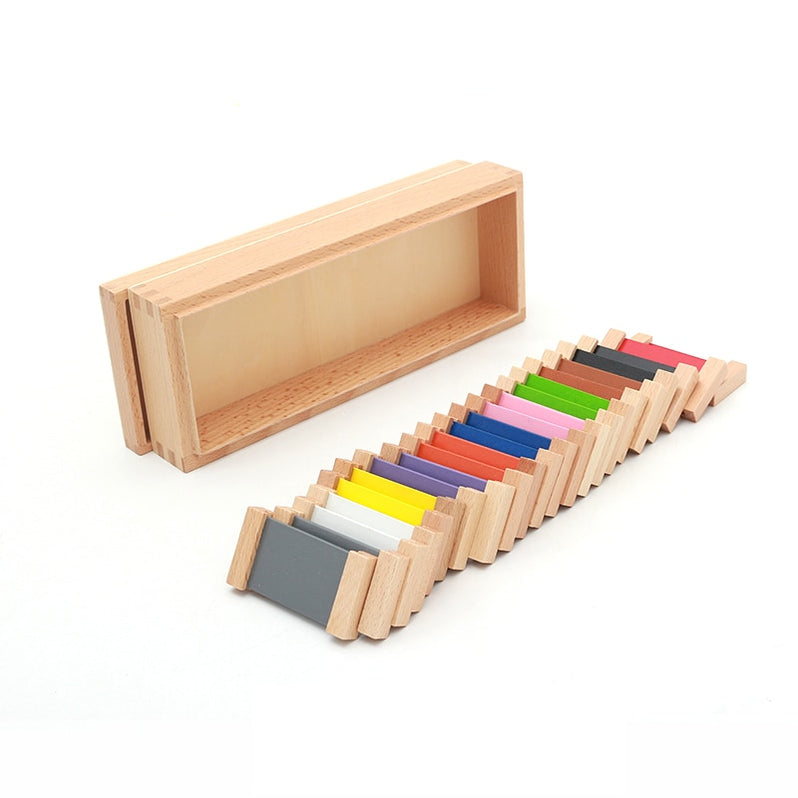 Montessori wood sensory Color box — eBabyZoom